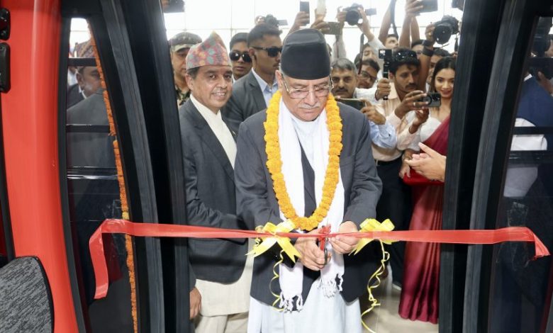 Prime Minister Dahal inaugurates Lumbini cable car – Public Service ...