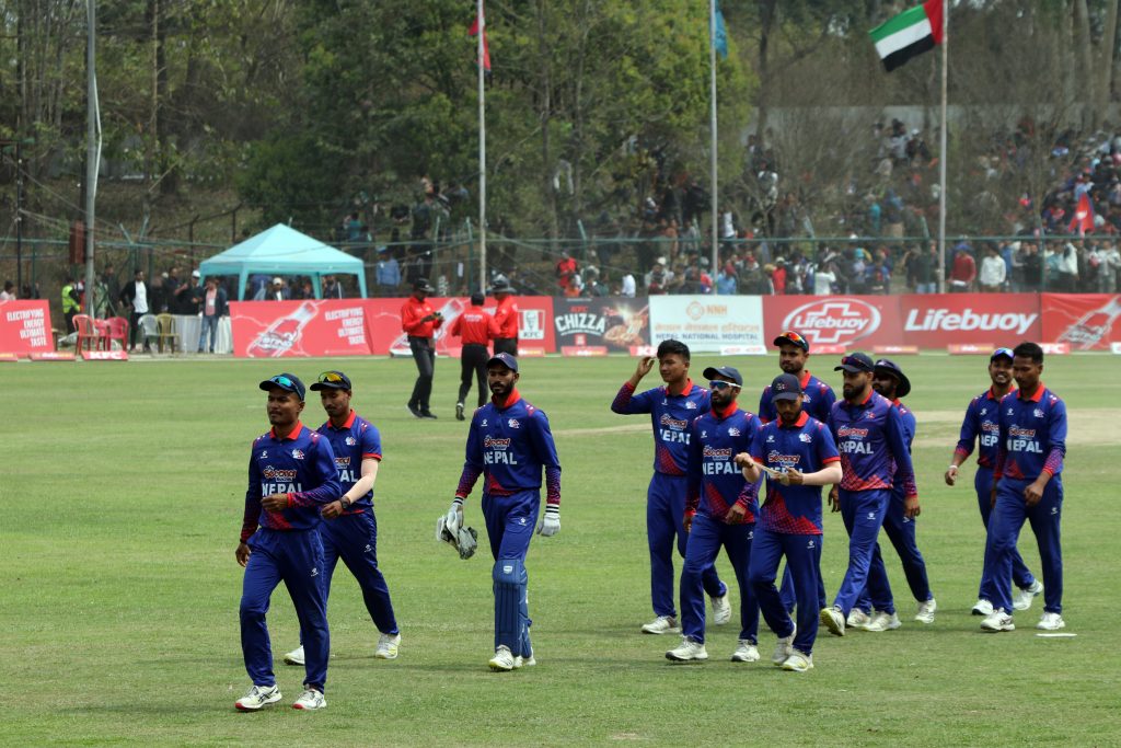 Nepal defeats Hong Kong by six wickets in Triangular T20 Cricket Series ...