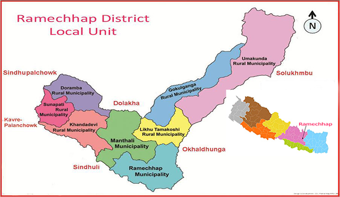 Forest fire destroys 4,500 hectares of forest area in Ramechhap ...