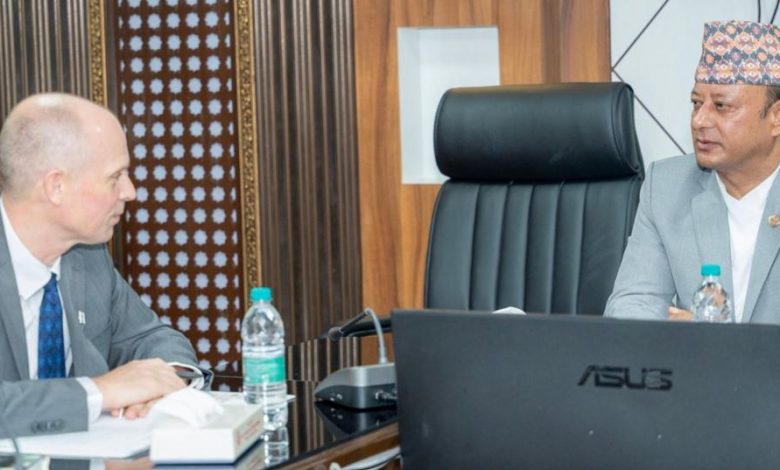 Energy Minister Khadka and MCC Deputy Vice-President Wingle meet ...