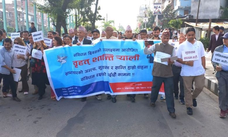 PAPAD organizes greater peace rally on Constitution Day – Public ...